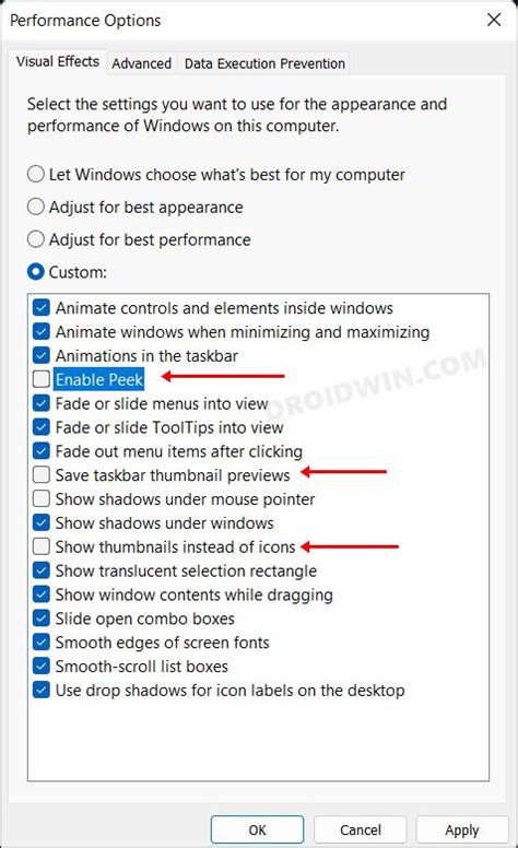 How To Disable Taskbar Thumbnail Preview In Windows Methods