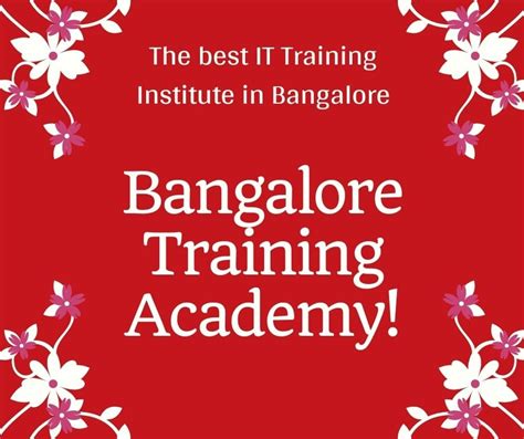 Bangalore Training Academy Bangalore
