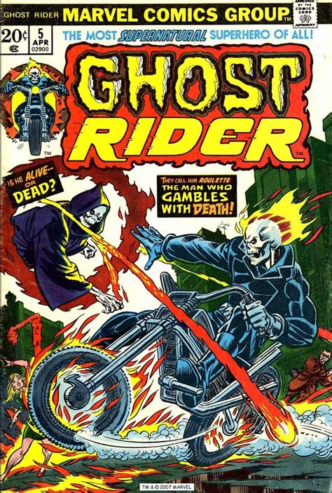 Ghost Rider 5 April 1974 Pencils Gil Kane Inks John Romita