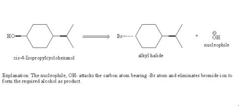 Draw An Appropriate Alkyl Halide And A Nucleophile In Conjugate Base
