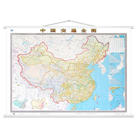 2025年中国交通全图挂图，高铁高速全掌握？详解与推荐 交通地图 淘宝好物网