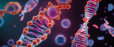 An Immunofluorescence Image Showcasing Vibrant Cellular Structures In