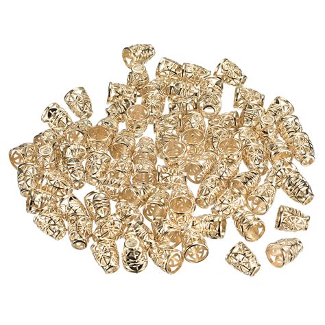 Uxcell 80pcs Single Hole Cord Ends Cord Stoppers Bell Stopper Cord