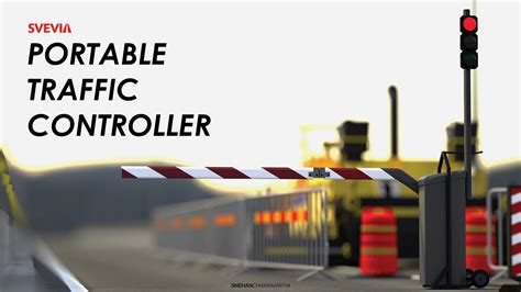 PORTABLE TRAFFIC CONTROLLER On Behance