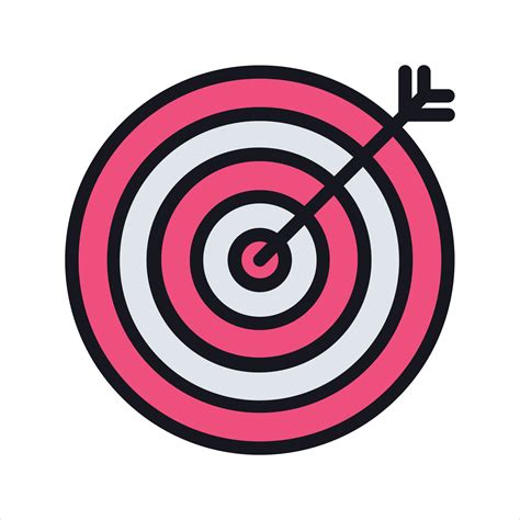 Target Illustration Vector 22383222 Vector Art At Vecteezy