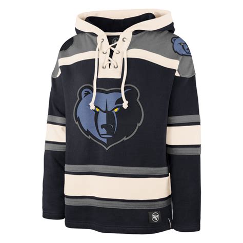 Memphis Grizzlies Apparel Fleece Lacer Hood 47