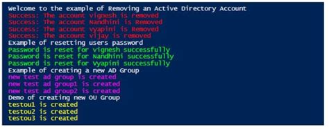 PowerShell Active Directory Installing Active Directory Module Examples