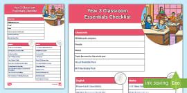 Class Tidy Up Chart Routine Checklist For Early Years