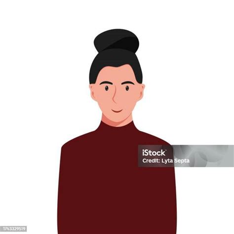 행복한 미소를 짓는 인간을 가진 여자의 얼굴 아바타 사용자 프로필 집합입니다 컬러 플랫 벡터 그림 글로벌 비즈니스에 대한 스톡