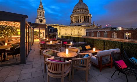 Sabine Rooftop Bar A Secret Garden Oasis Overlooking St Pauls