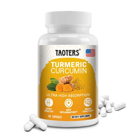 Taoters Curcumin Supplement Chondroitin Sulfate Joint Supplement