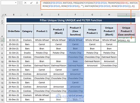 How To Filter Unique Values In Excel Easy Ways ExcelDemy