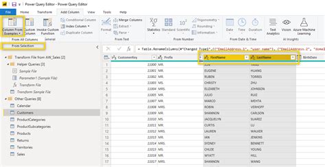 Power Query Editor PBI Help Center