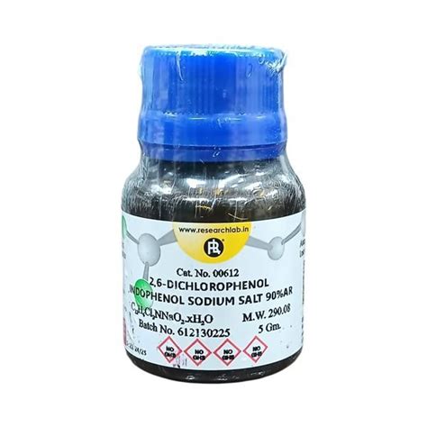 Dcpip 26 Dichlorophenol Indophenol 5g Research Lab Labtex