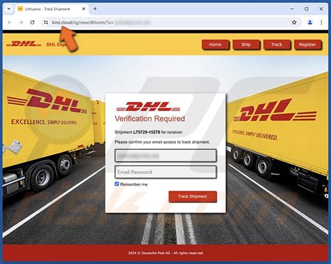 Courriel Arnaque Dhl Pickup Confirmation Étapes De Suppression Et De Récupération Mis à Jour