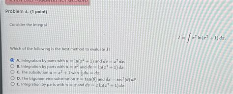 Solved Problem 3 1 ﻿pointconsider The