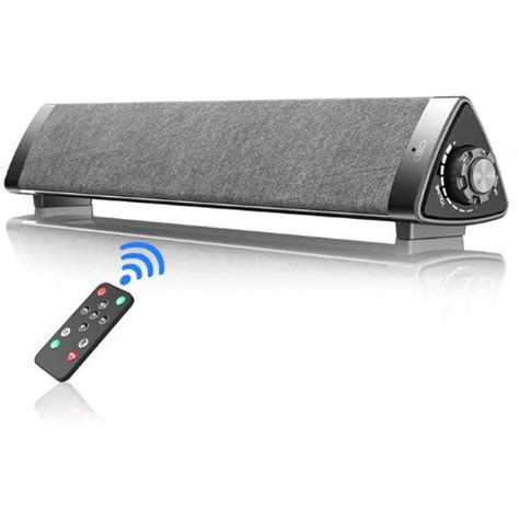 VersionTech Wired Wireless Bluetooth Portable PC Soundbar