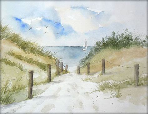 80 Aquarell Malen Ideen Landschaft Cognisingbrains