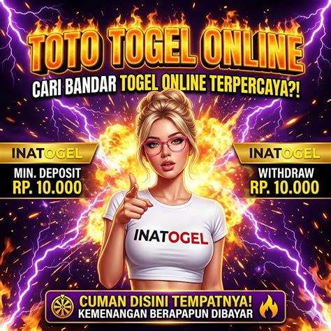 Inatogel Rekomendasi Bandar Togel Online Terpercaya Bonus Terbesar