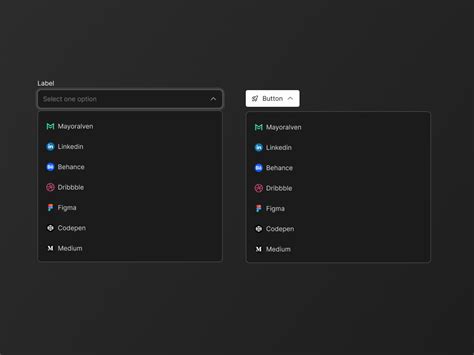 Dropdown Emviui By Mayoralven On Dribbble