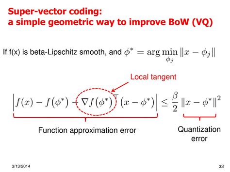 Ppt Part 3 Image Classification Using Sparse Coding Advanced Topics