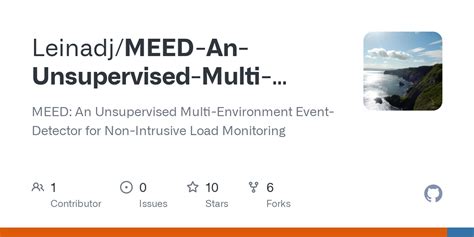 Github Leinadjmeed An Unsupervised Multi Environment Eventdetector For Non Intrusive Load