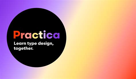 practica program typeface design course slanted