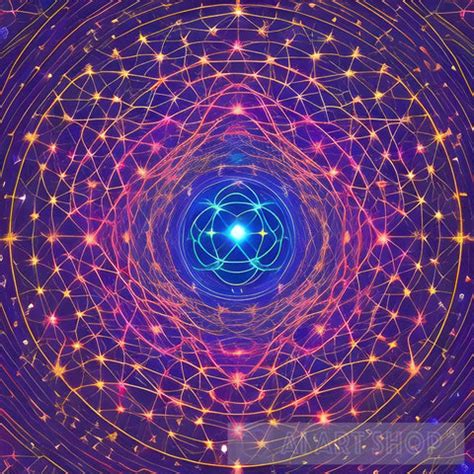 star, life, vibration, network, universe, light, space, radar, circ...