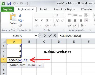 Como Fazer Soma No Excel