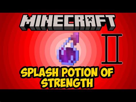 Minecraft How To Make Splash Potions
