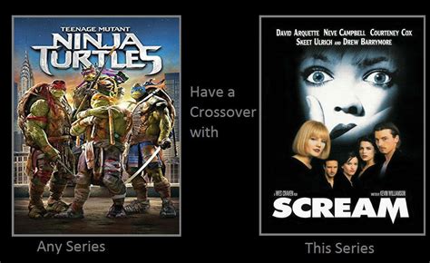 Tmnt 2014 Tiene Un Crossover Con Scream 1996 By Elfdragon35 On