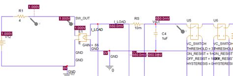 Buck Boost And Ldo Generic Models Simulating A Signal Through A Vcvs