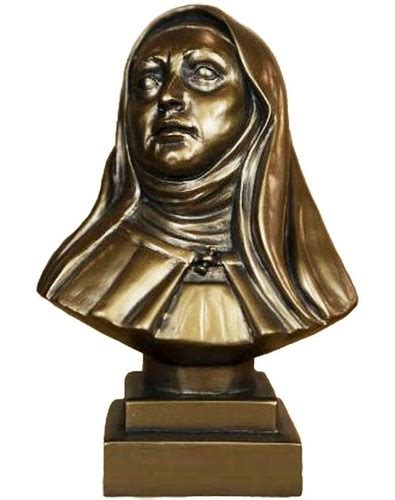 Saint Teresa Of Ávila Resin Bust Statue Ebay