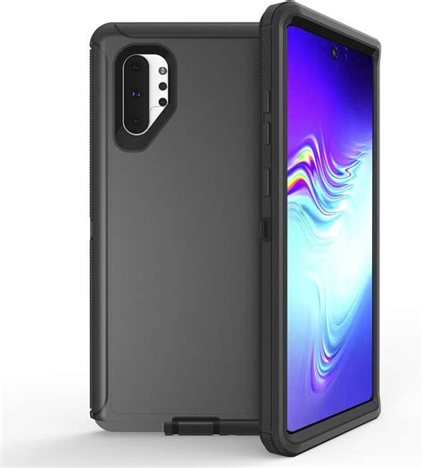 Anloes Defender Case For Samsung Galaxy Note Plus Heavy Duty Shockproof Dustproof In