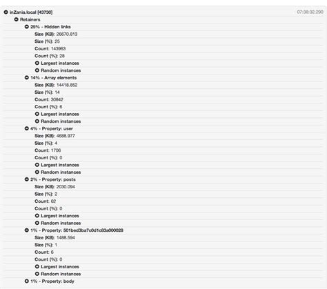 Reading Nodejs Heap Snapshots Created Via Nodetime Why Are My