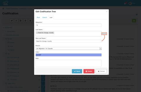 Codification Ligre Knowledge Base