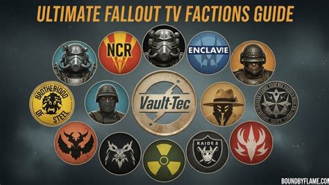 Ultimate Fallout Tv Factions Complete March 2026 Guide