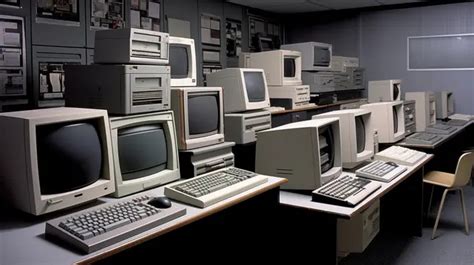 오래된 컴퓨터가 있는 컴퓨터실 컴퓨터 실 고화질 사진 사진 컴퓨터 배경 일러스트 및 사진 무료 다운로드 Pngtree