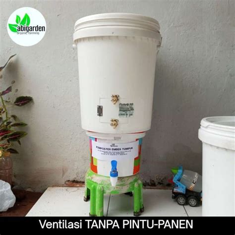Promo Paket Komposter Ember Tumpuk Pengolahan Sampah Organik Kompos