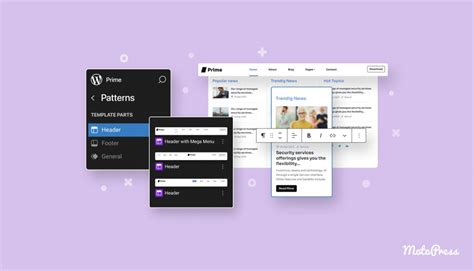 How To Create A Wordpress Sticky Header Without Plugin Using A Group Block Motopress