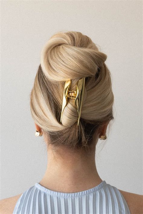 How To Claw Clip Updo Cute And Quick Hairstyle For Long Or Medium Hair