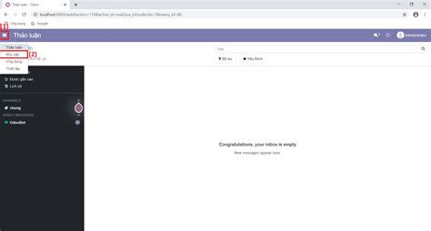 cài đặt odoo community
