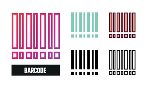 Barcode Icon Set Vector Illustration 23808346 Vector Art At Vecteezy