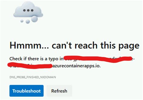 Container Apps Unable To View Inside VM On Azure Portal Stack Overflow