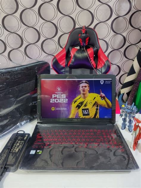 Laptop Gaming Asus Rog Ram 32gb Core I7 SSD HDD Dual VGA Nvidia Siap Pakai Fitur Lengkap