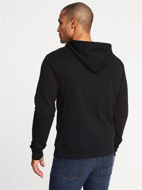 Black Pullover Hoodies For Men