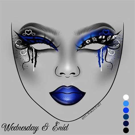 Editing Go Makeup Art On Instagram Wednesday And Enid 🖤 I Really Hope Y