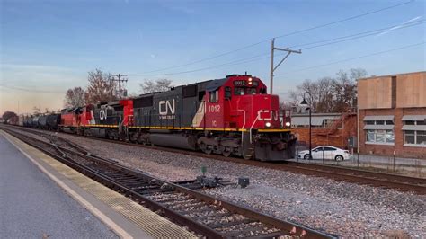 112921 Cn Ic Sd70 1012 Leads X43291 South Through Carbondale Il