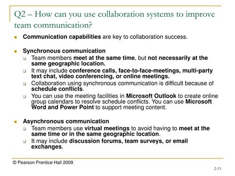 Ppt Using Mis 2e Chapter 2 Information Systems For Collaboration Powerpoint Presentation Id