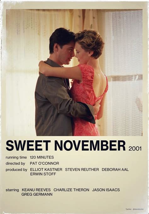 Sweet November Polaroid Poster The Fall Movie Falling In Love